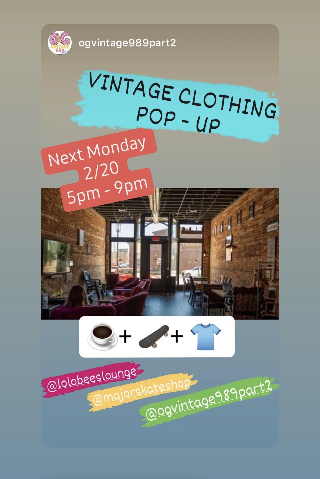 Event Reminder: OG Vintage Event – LoLoBee's Lounge