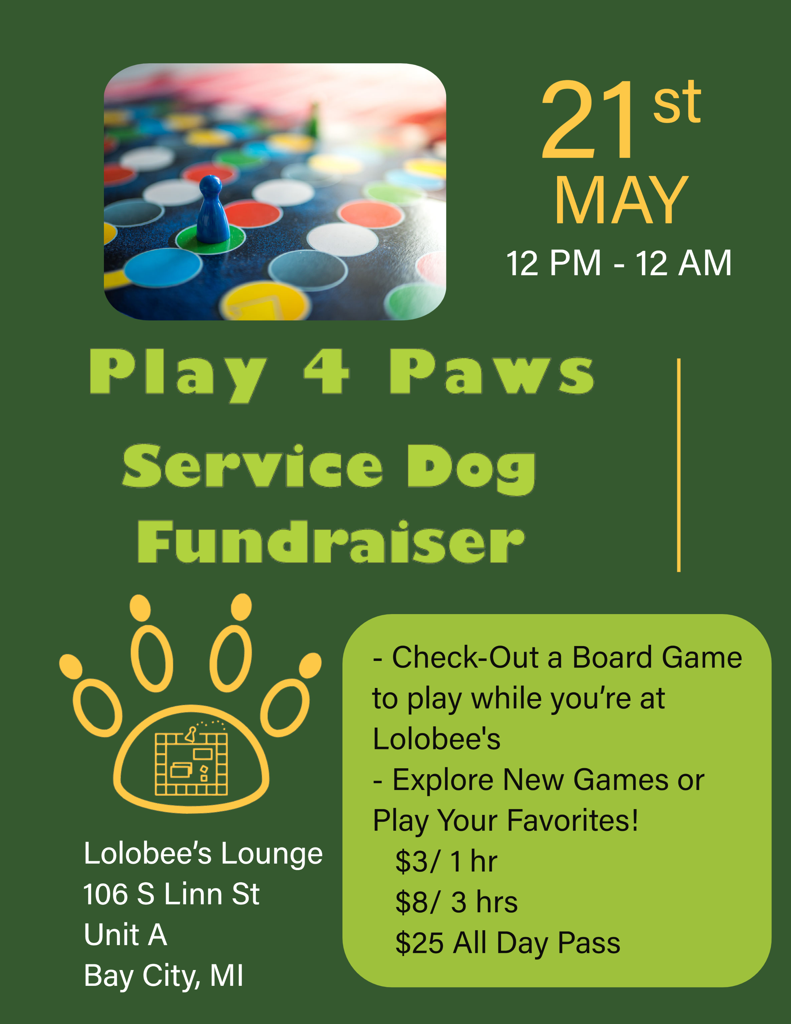 Event Spotlight: Play4Paws – LoLoBee's Lounge